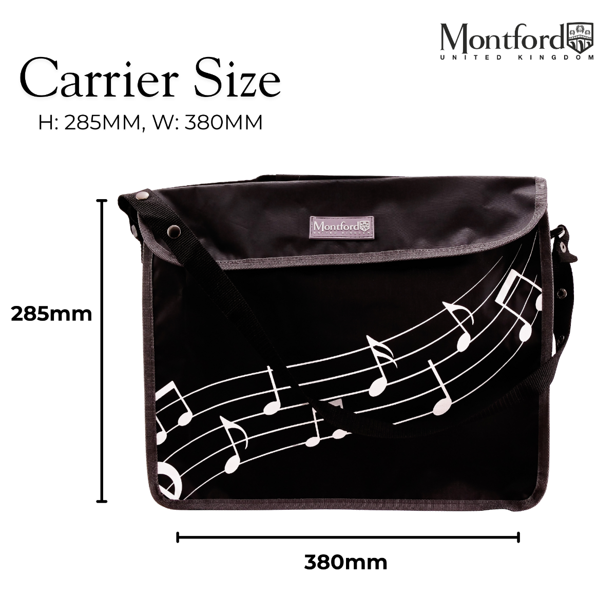 MONTFORD Music carrier. Purple. – derosa music uk
